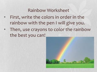 The five senses i can see! assignemnt | PPT