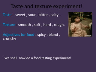 The five senses | PPTX