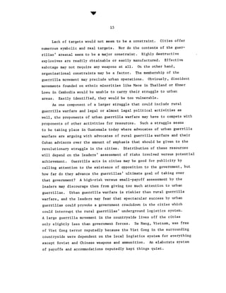 The five stages of urban guerrilla warfare challenge of the 1970s | PDF