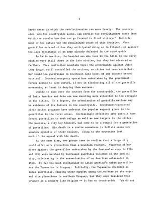 The five stages of urban guerrilla warfare challenge of the 1970s | PDF