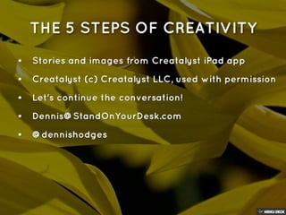 The 5 Steps Of Creativity | PDF