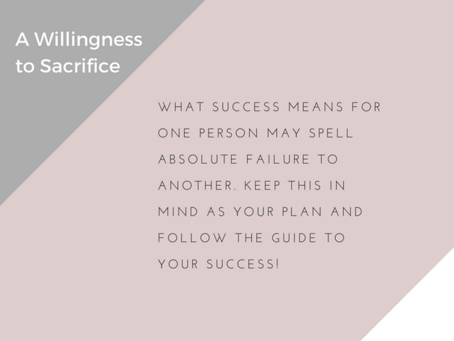 The Five Tenets of Success | PDF