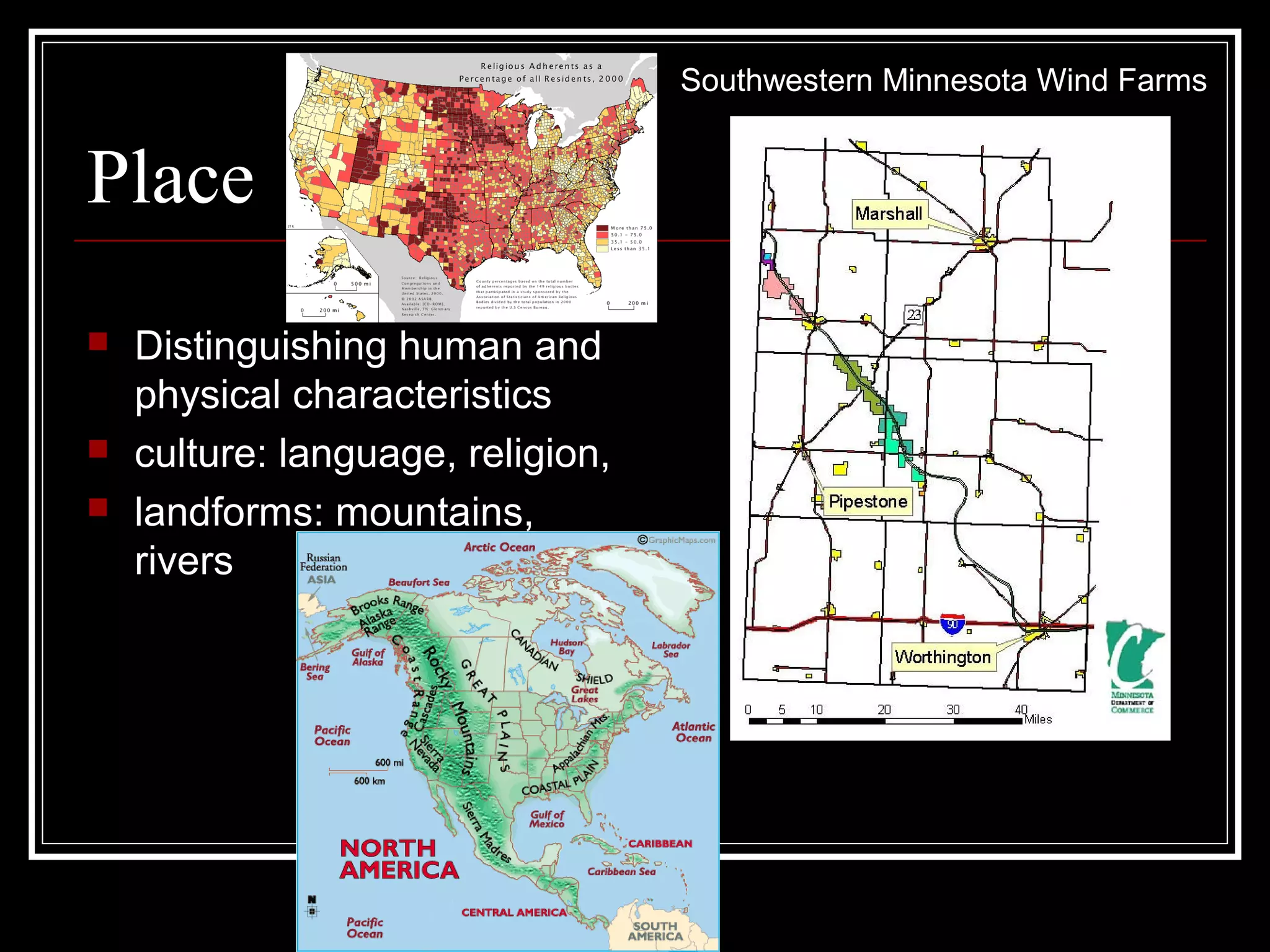 The five themes of geography | PPT