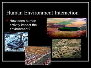 The five themes of geography | PPT