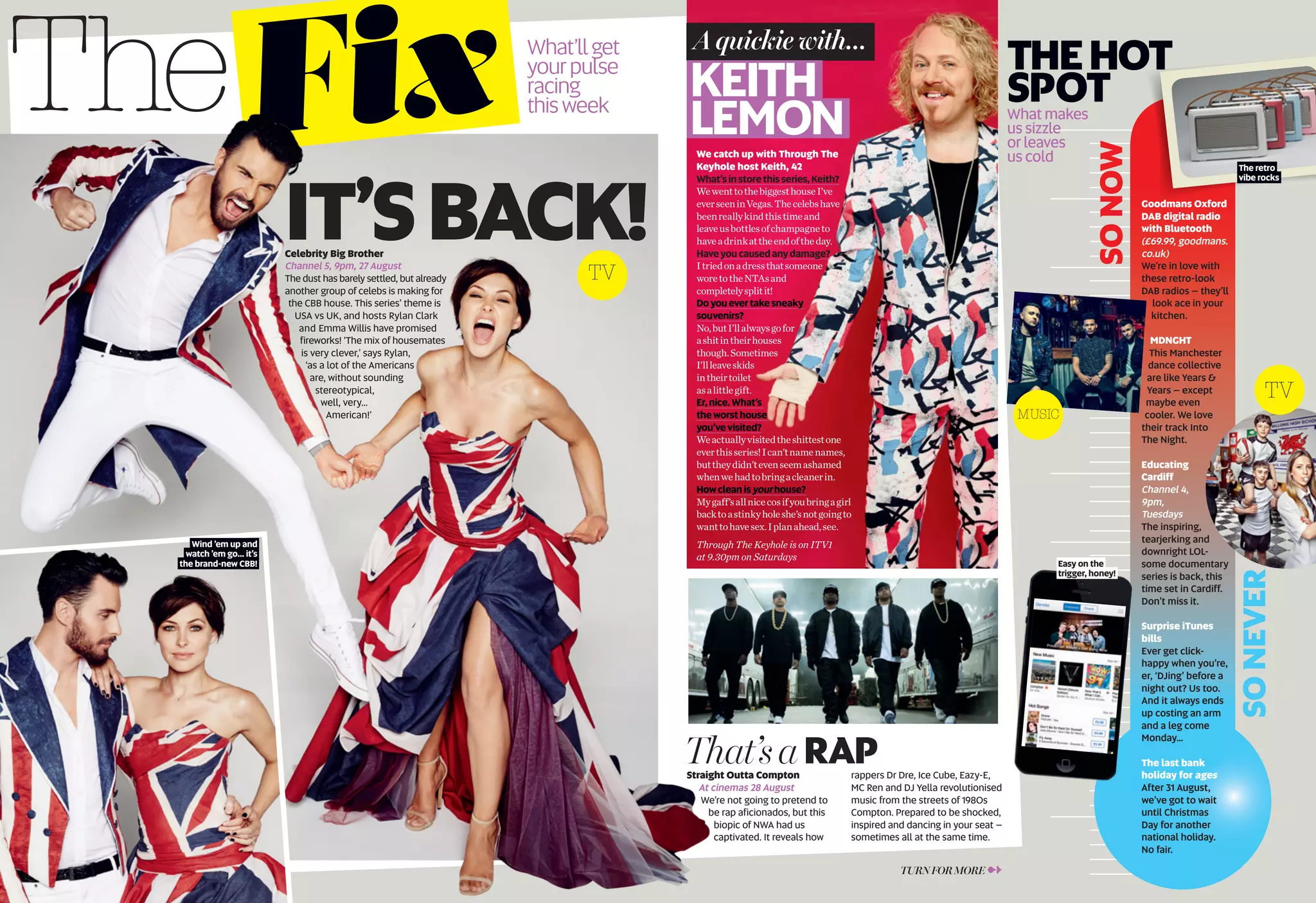 The Fix - magazine regular feature | PPT