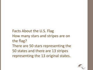 The Flag of United states of America | PPTX