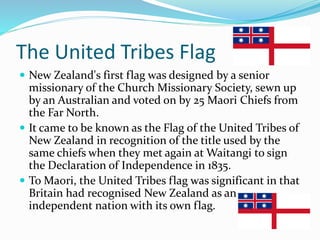 The flags of new zealand by nikil | PPTX | Australia and Oceania Travel ...