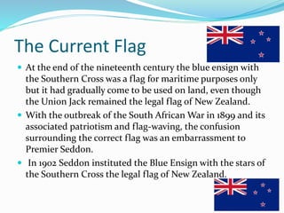The flags of new zealand by nikil | PPTX
