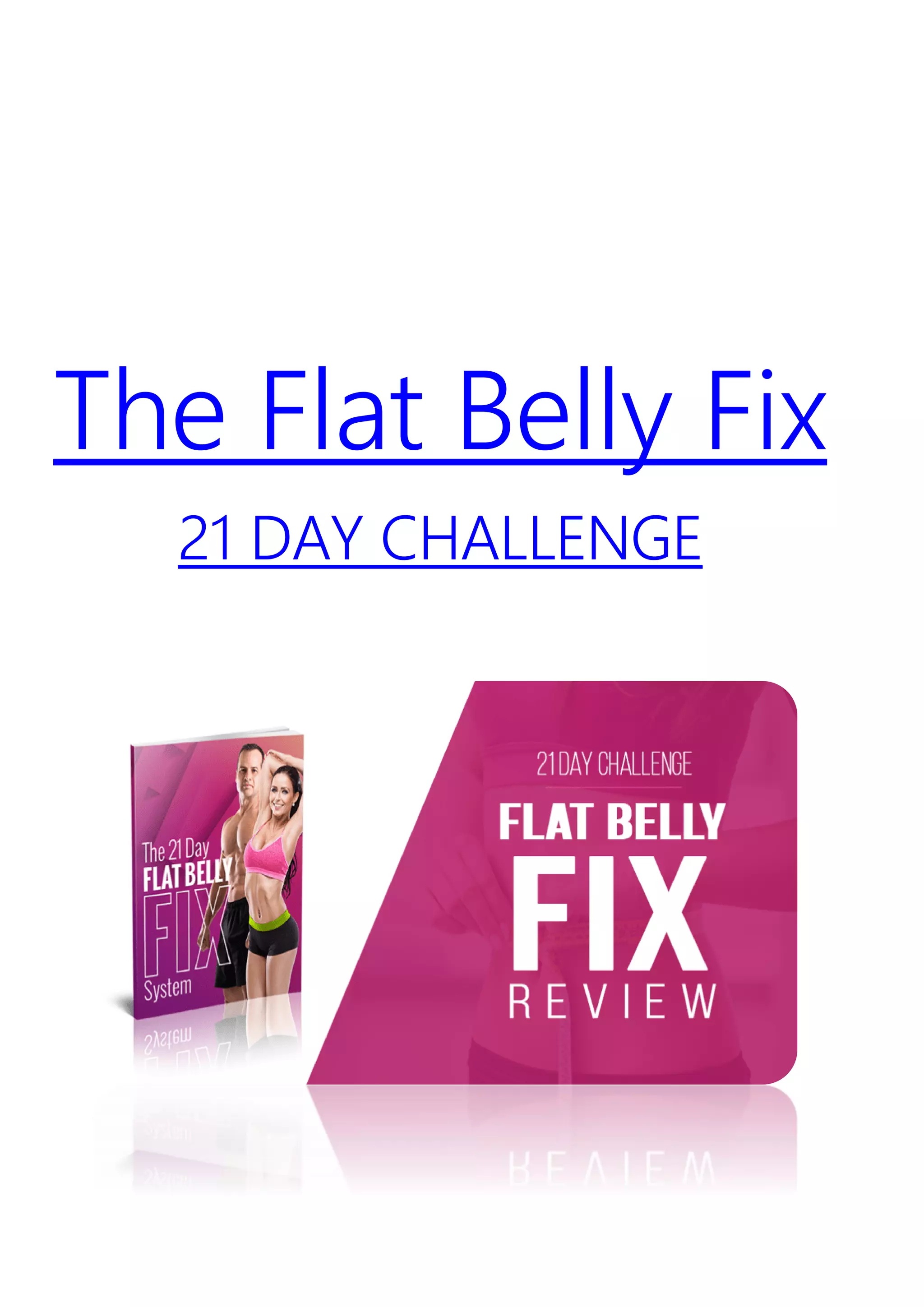 The flat belly fix review | PDF