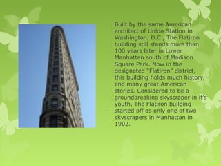 The flatiron building in new york city | PPT