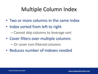 The Flavors of Non-Clustered Indexes | PPT