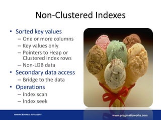 The Flavors of Non-Clustered Indexes | PPT