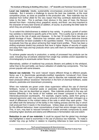 The Flavour Consequences Of Good Intentions | PDF