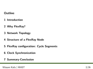 The flex ray protocol | PDF