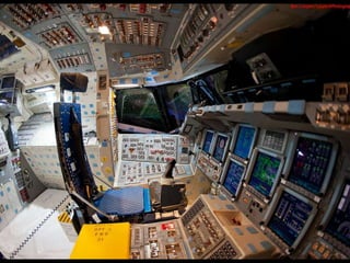 The flight deck cockpit space shuttle endeavour | PPTX