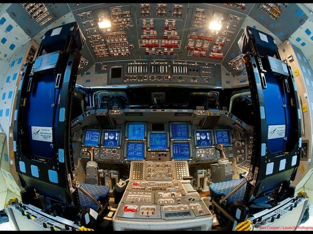 The flight deck cockpit space shuttle endeavour | PPTX