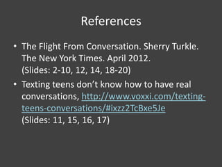 The flight from conversation | PDF