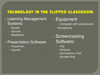 The flipped classroom | PPTX