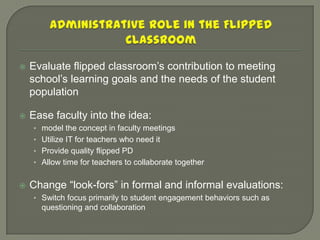The flipped classroom | PPTX