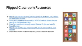 The Flipped Classroom | PPT