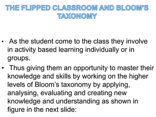 The flipped classroom | PPTX