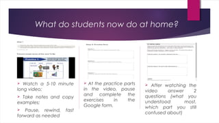 The flipped classroom | PPT