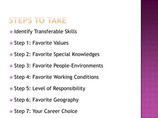 The Flower Career Project | PPTX