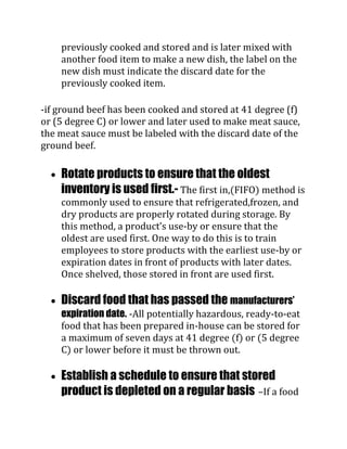 The flow of food storage 1 | DOCX