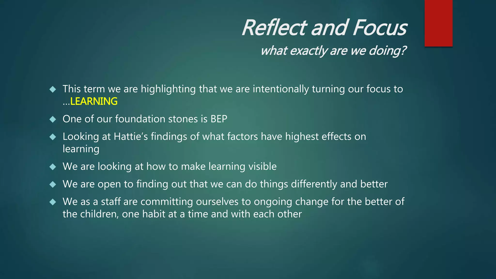 The Flow of the Lesson...Feedback | PPT