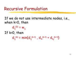 The Floyd-Warshall of design and analysis of Algorithm.ppt