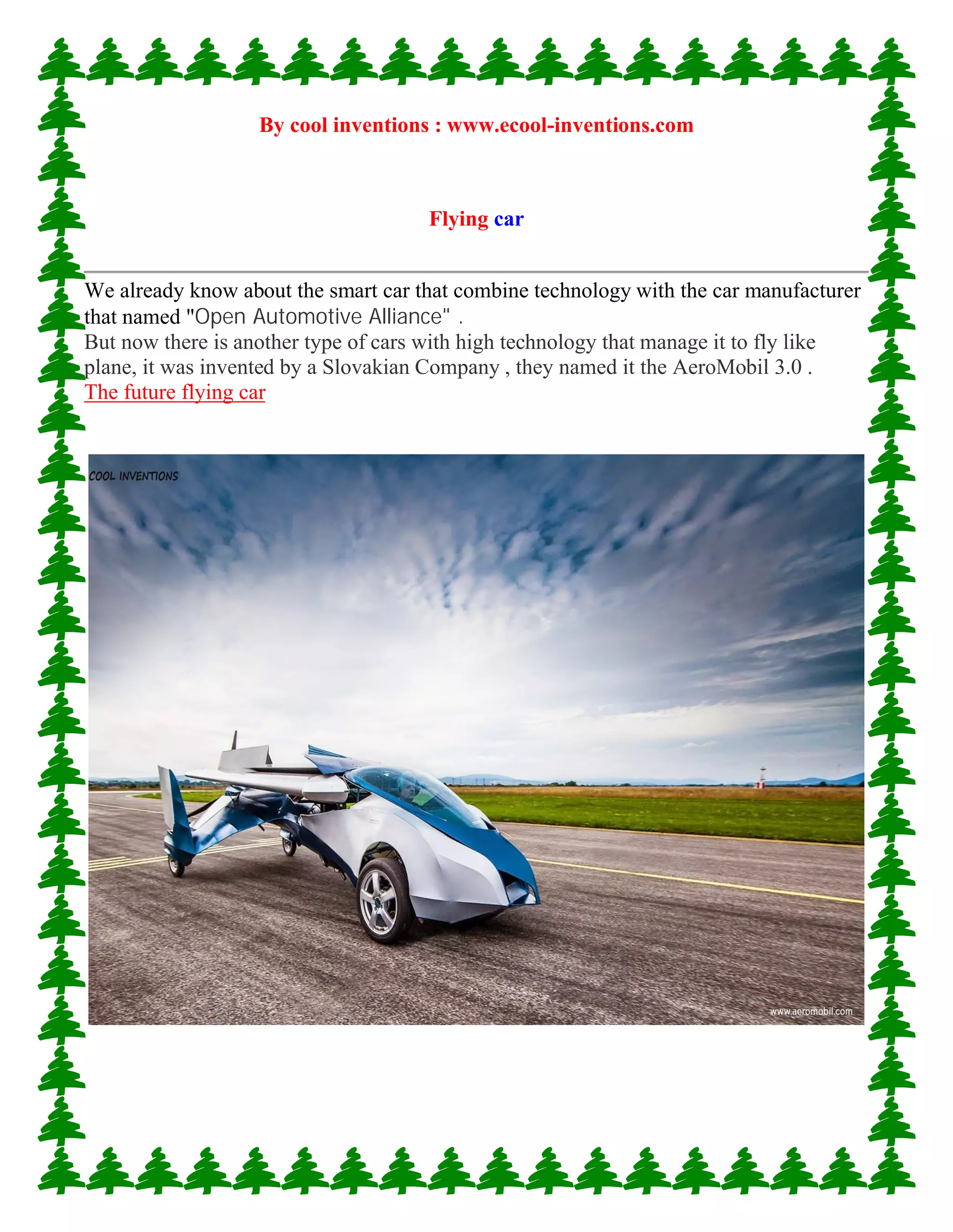 The amazing flying car | PDF
