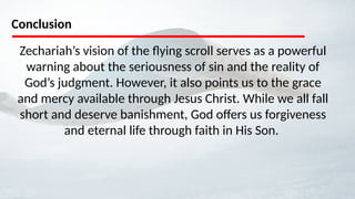 "The Flying Scroll" Prophecy about the second coming of Christ | PPT