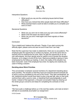 The Focused Conversation Method (ORID) | PDF