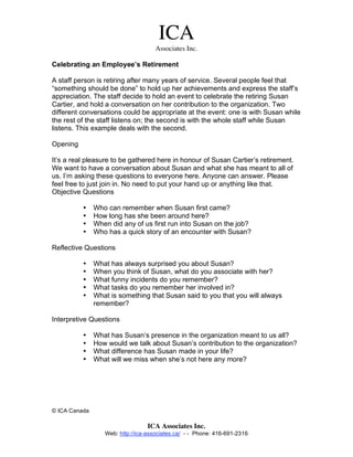 The Focused Conversation Method (ORID) | PDF