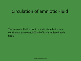 The foetal membranes | PPTX
