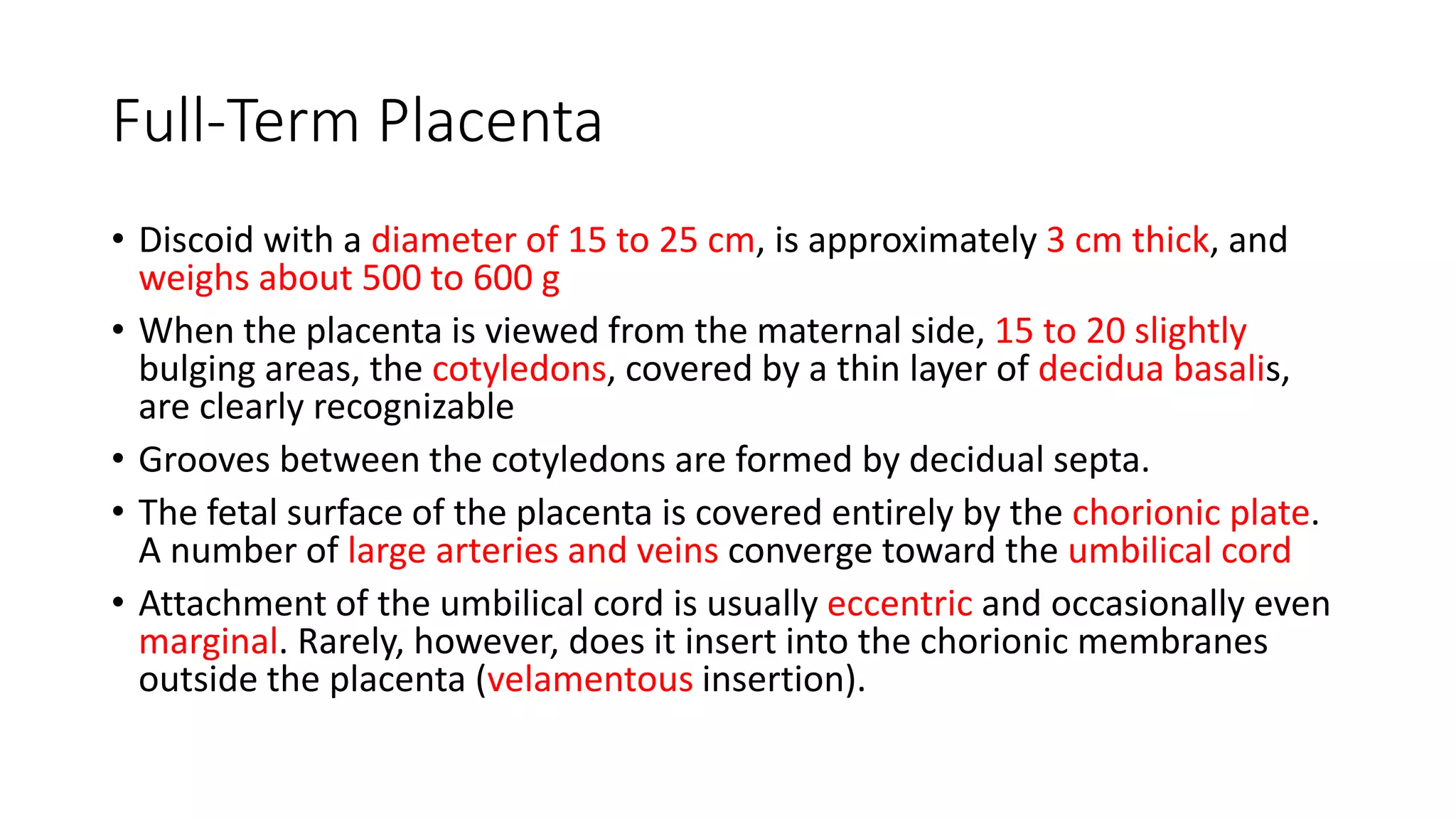 The Foetus and Placenta.pptx