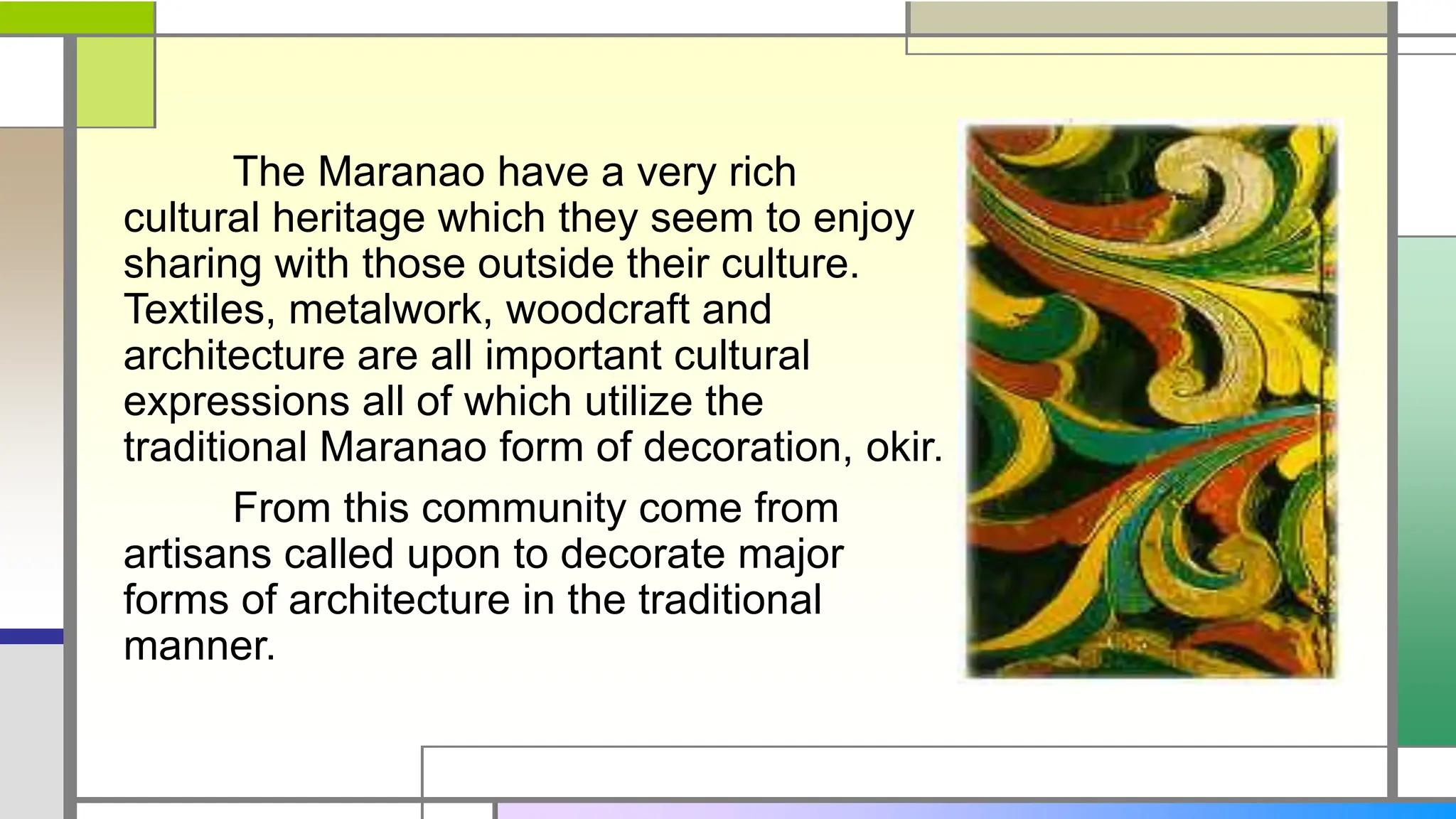 The Folk Arts of Lanao.pptxBNBNN AKKZ,M, | PPTX