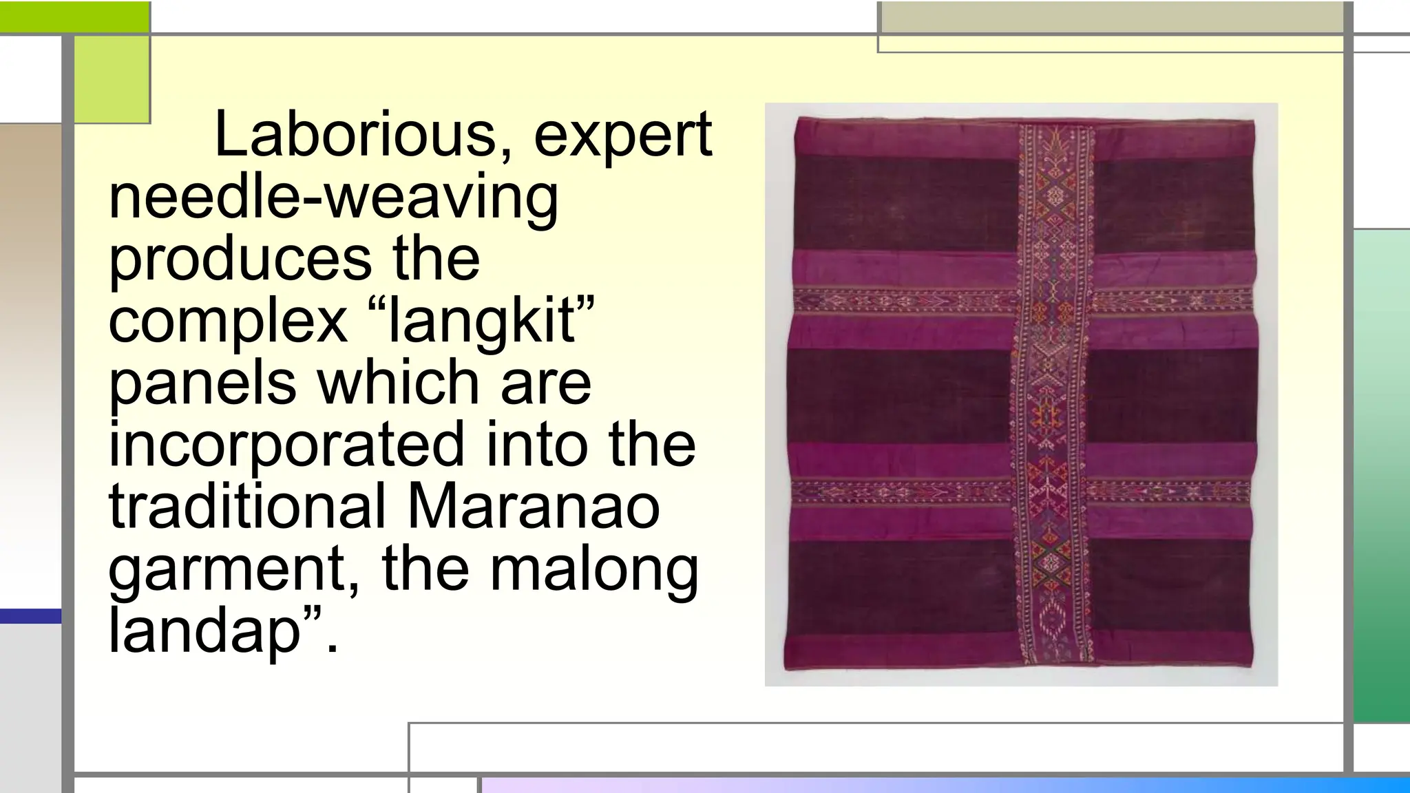 The Folk Arts of Lanao.pptxBNBNN AKKZ,M, | PPTX