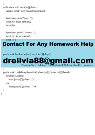 The following code, is a one player battleship game in JAVA. Im tryi.pdf