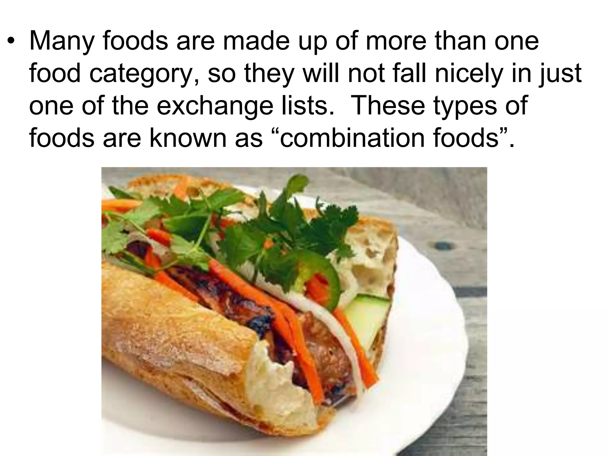 The Food Exchange System | PPT