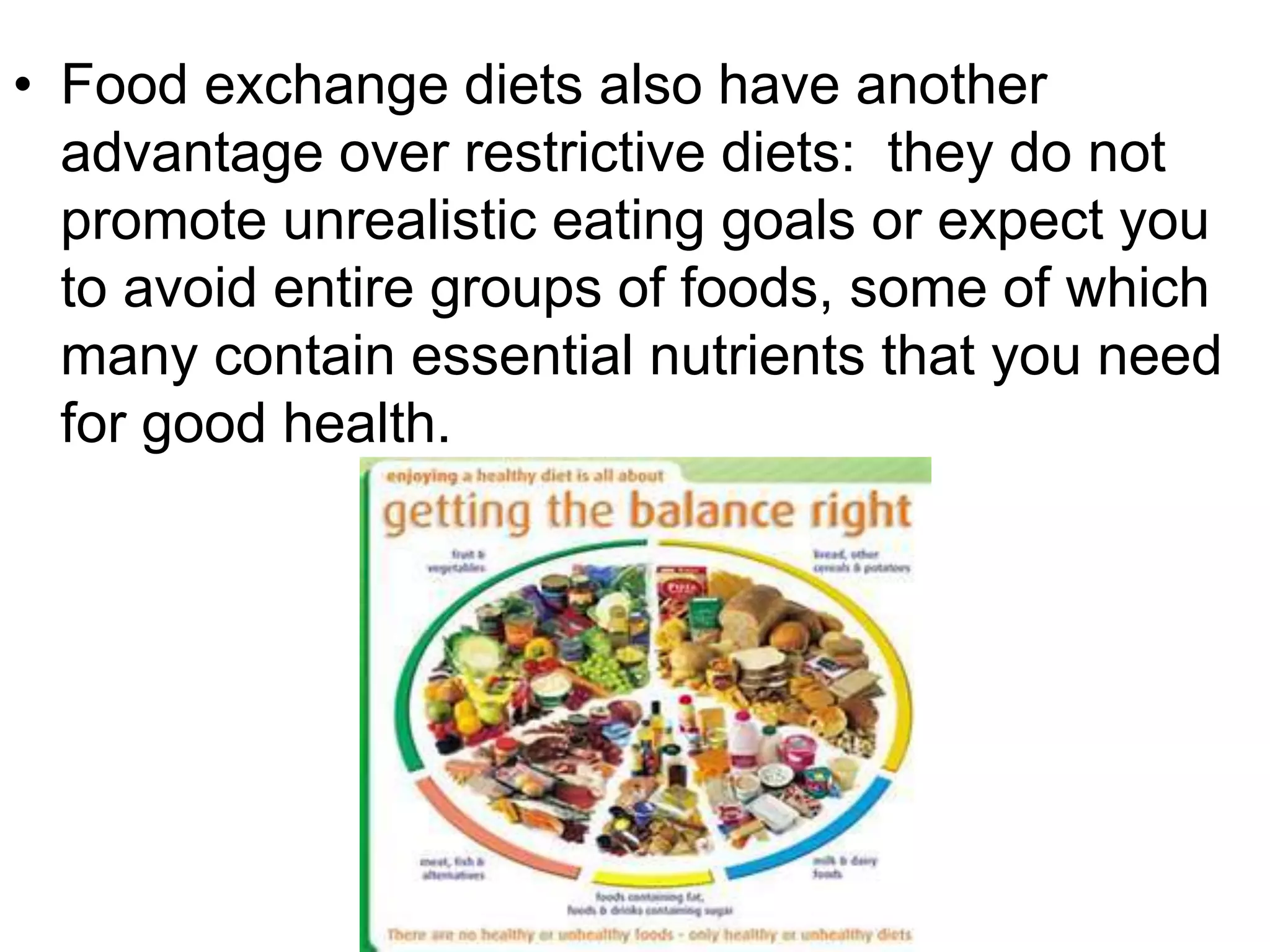 The Food Exchange System | PPT