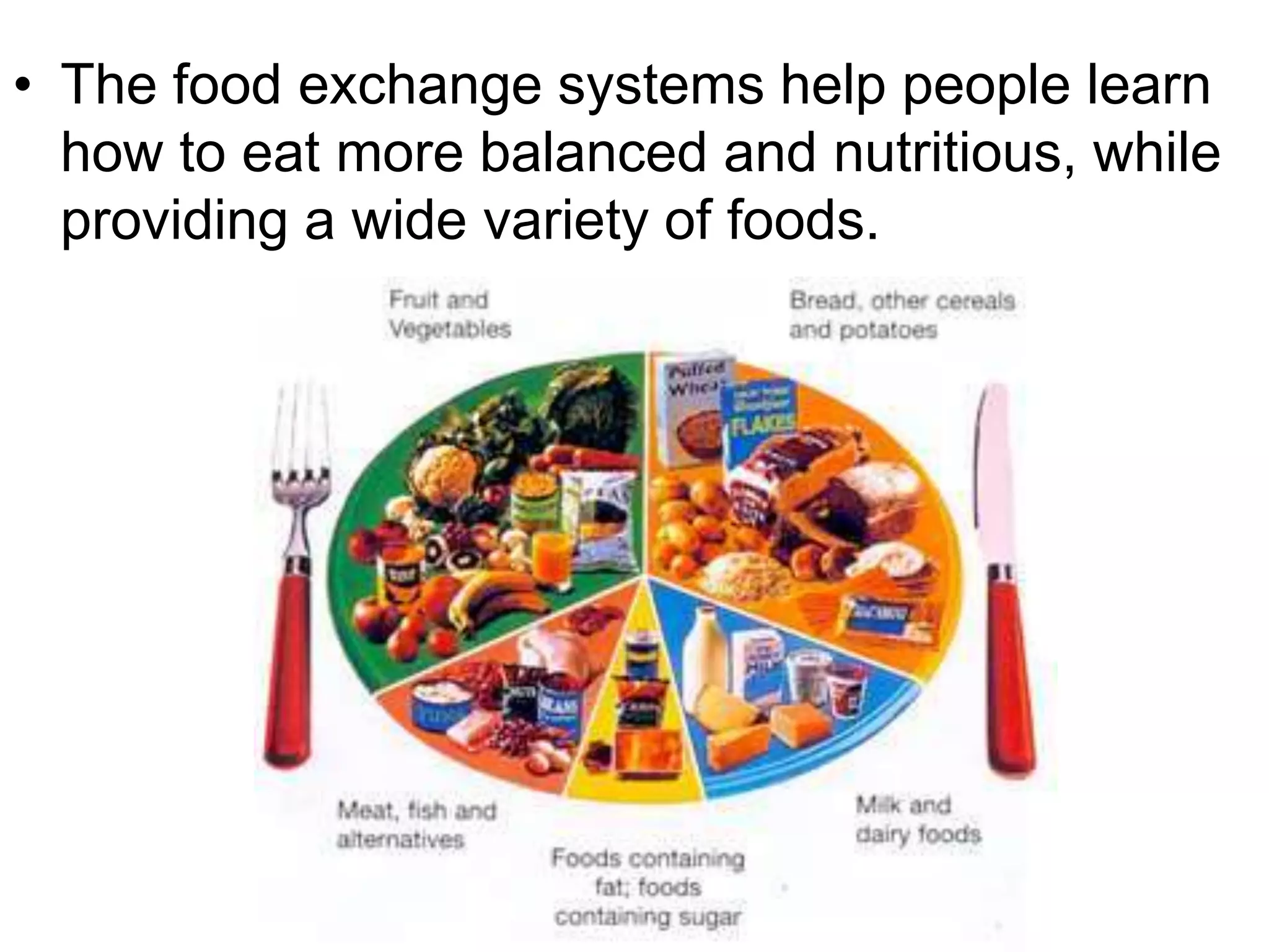 The Food Exchange System | PPT