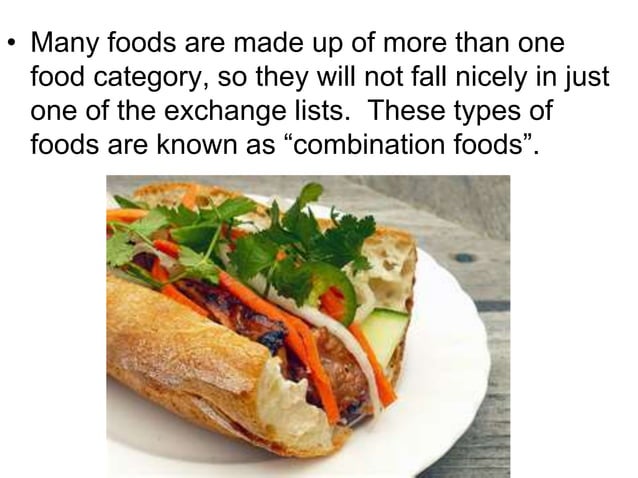 The Food Exchange System | PPT