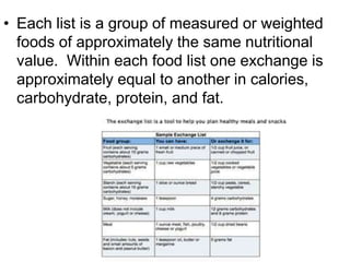 The Food Exchange System | PPT
