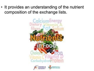 The Food Exchange System | PPT