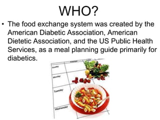 The Food Exchange System | PPT