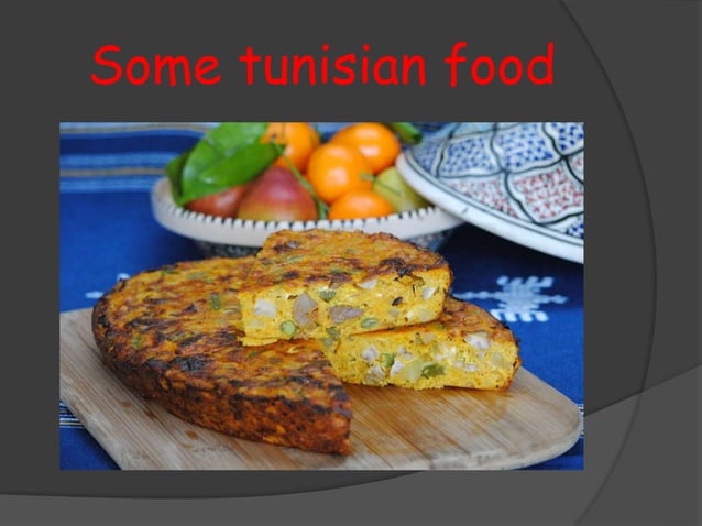 The food in tunisia | PPTX