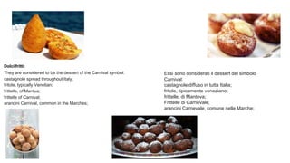 The food of carnival | PPT