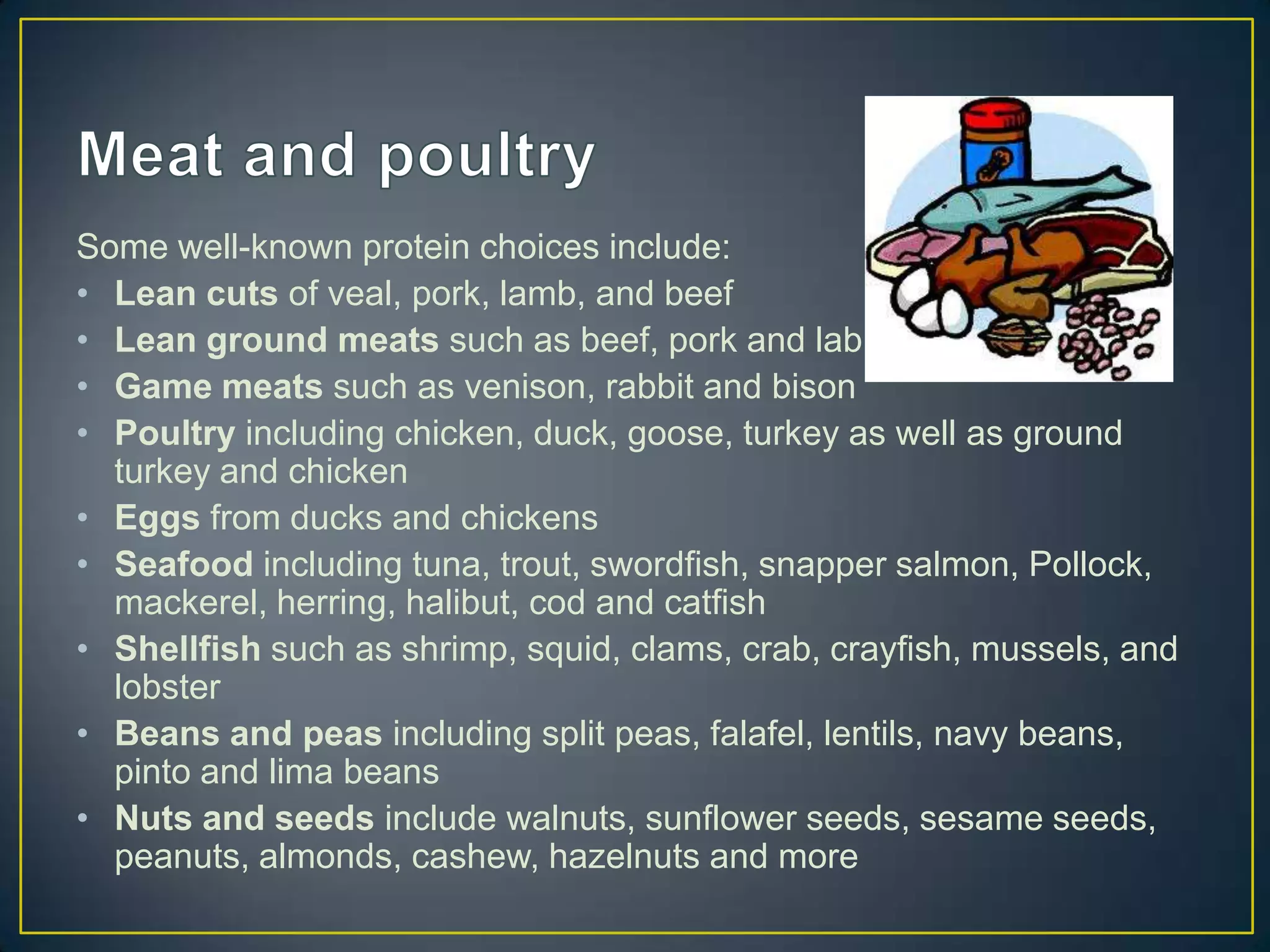 The food pyramid | PPTX
