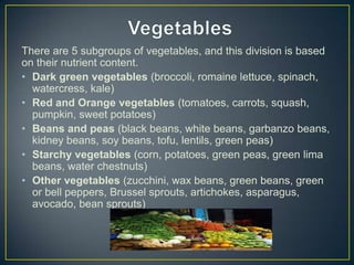 The food pyramid | PPTX